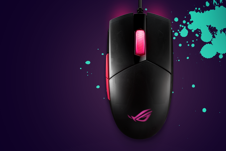 Buy Asus ROG Strix Impact II Electro Punk Gaming Mouse – Pink | Domayne AU